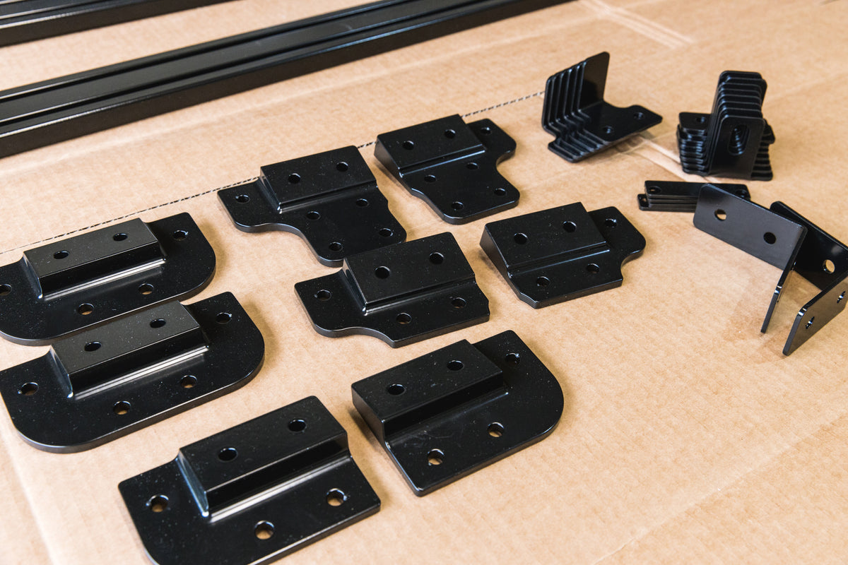 Angle Brackets, Lower Frame - V3 - 3D File & Blueprint – Ripcord HQ